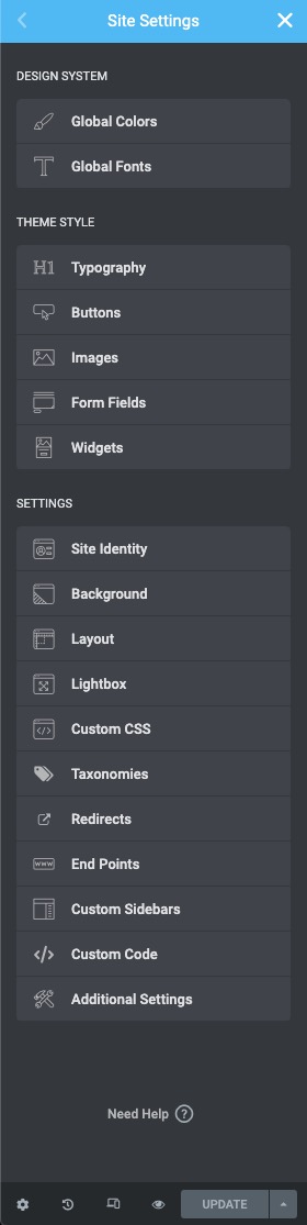 Site Settings – GhostPool.com Docs